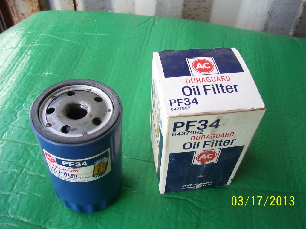 PF 34 AC Oil Filter – Partsman L.L.C. / Redneck Rat Rods